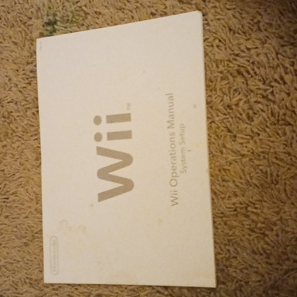 Nintendo | Video Games & Consoles | Nintendo Wii Operations Manual ...